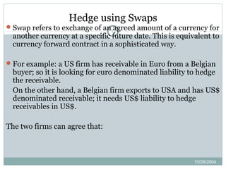 HEDGING | PPT