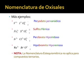 18. Funciones Ternarias Nomenclatura Tradicional | PPSX