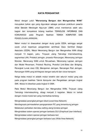 Modul TKJ Merancang Bangun Dan Menganalisa Wide Area Network | PDF