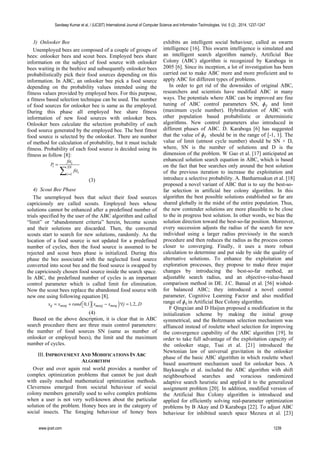 An improved memetic search in artificial bee colony algorithm | PDF