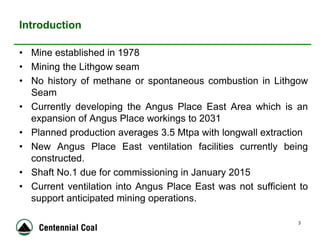 Barry Cutting - Booster fans Angus Place Colliery | PPT