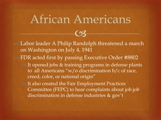 Social Impact of WWII | PPT