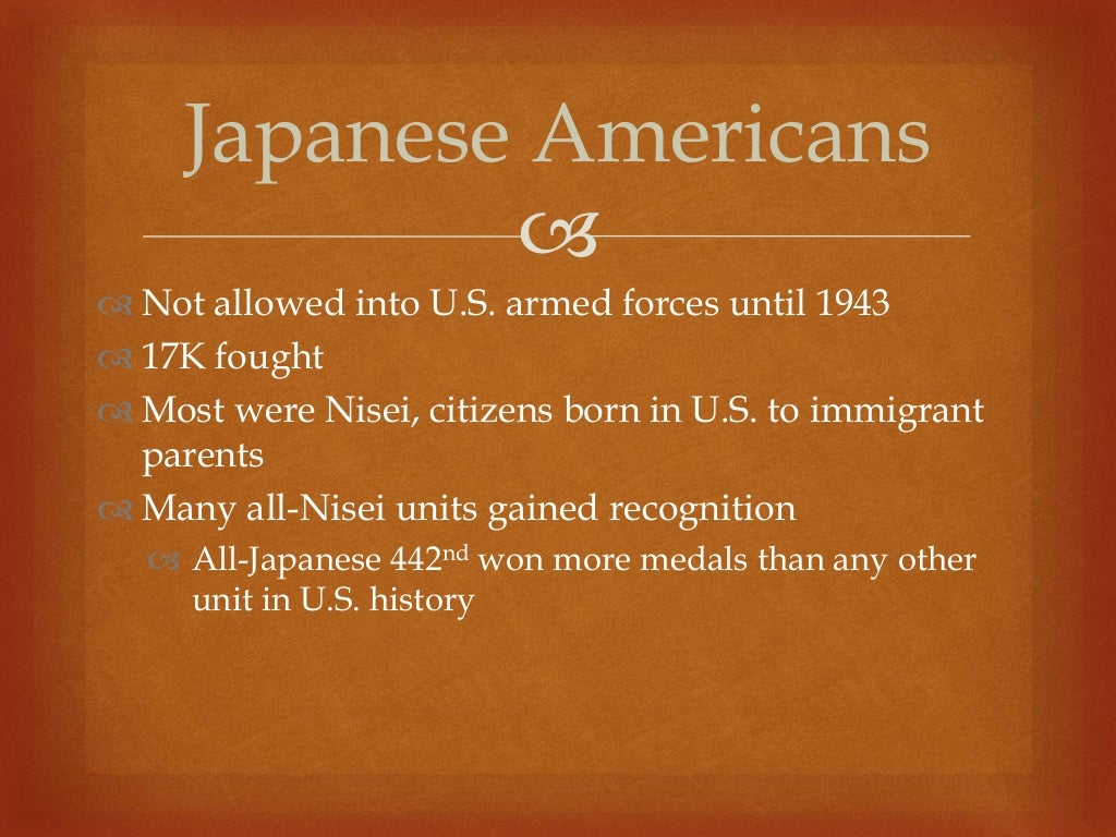 Social Impact of WWII