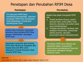 18. penyusunan rpjm desa | PPTX