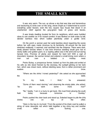 The Small Key | DOCX