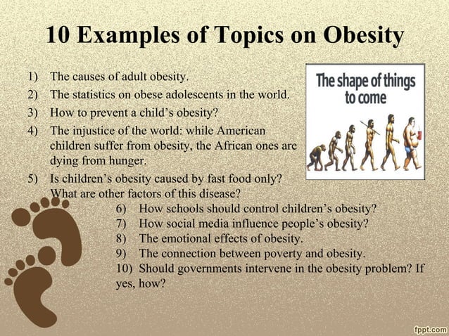 Obesity Research Paper | PPT