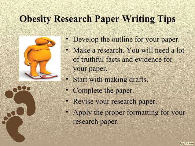 Obesity Research Paper | PPT