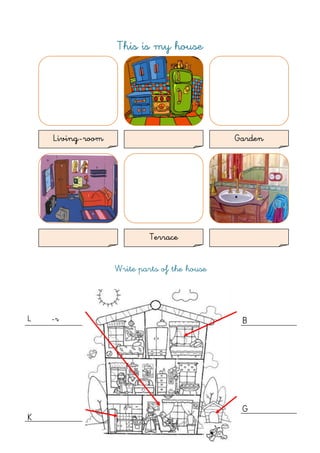 House worksheet | PDF