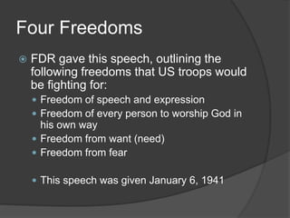 Mobilization for WWII | PPTX