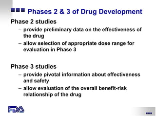FDA 2013 Clinical Investigator Training Course: Clinical pharmacology 2 ...