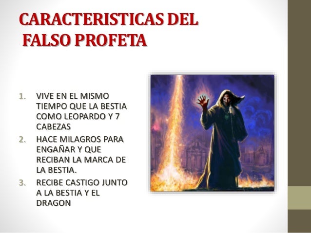 Que Es Un Falso Profeta Segun La Biblia - Descargar Libros Gratis