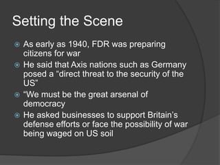 Mobilization--WWII | PPTX