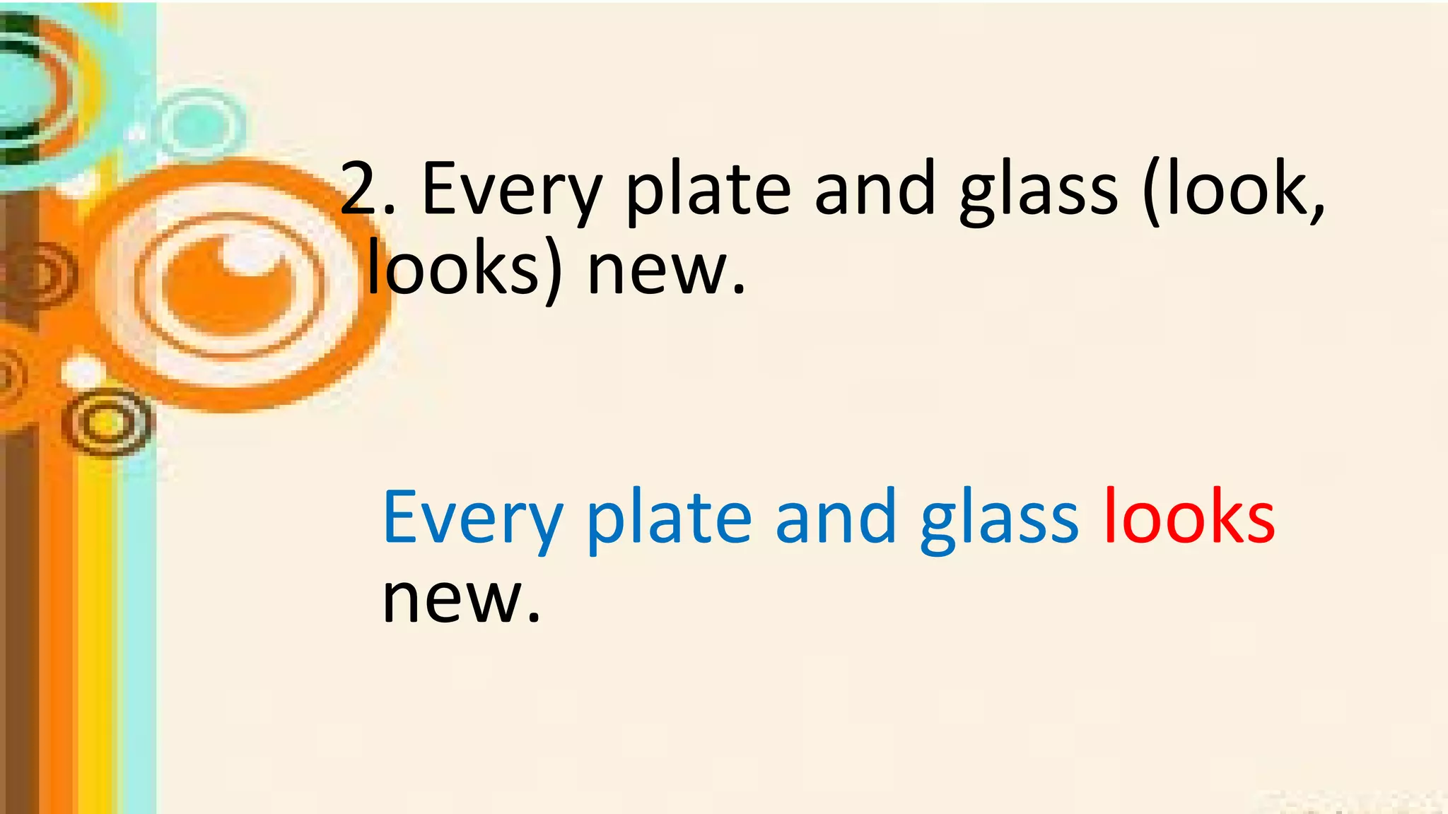 Eng 7 SVA: Indefinite pronoun and compound subject | PPT