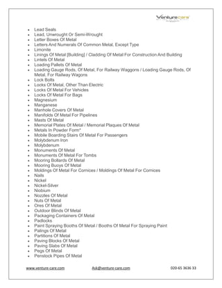 Trademark class-6-metals | PPTX