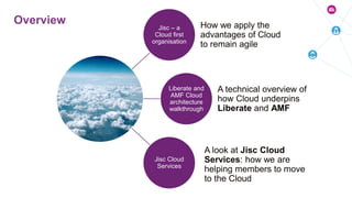 Jisc cloud services: helping our members deliver their cloud strategies ...