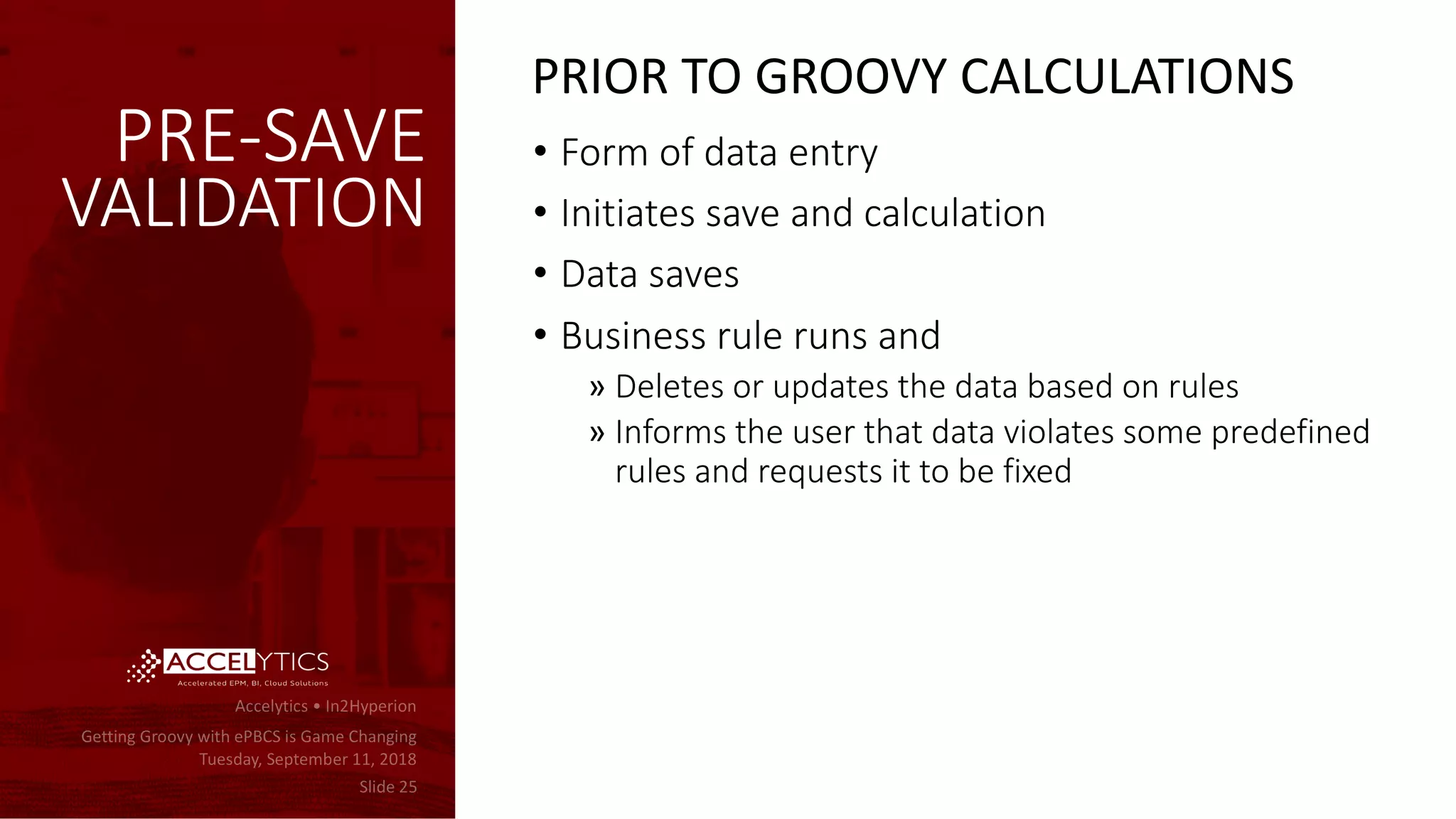ODTUG Getting Groovy with ePBCS | PPT