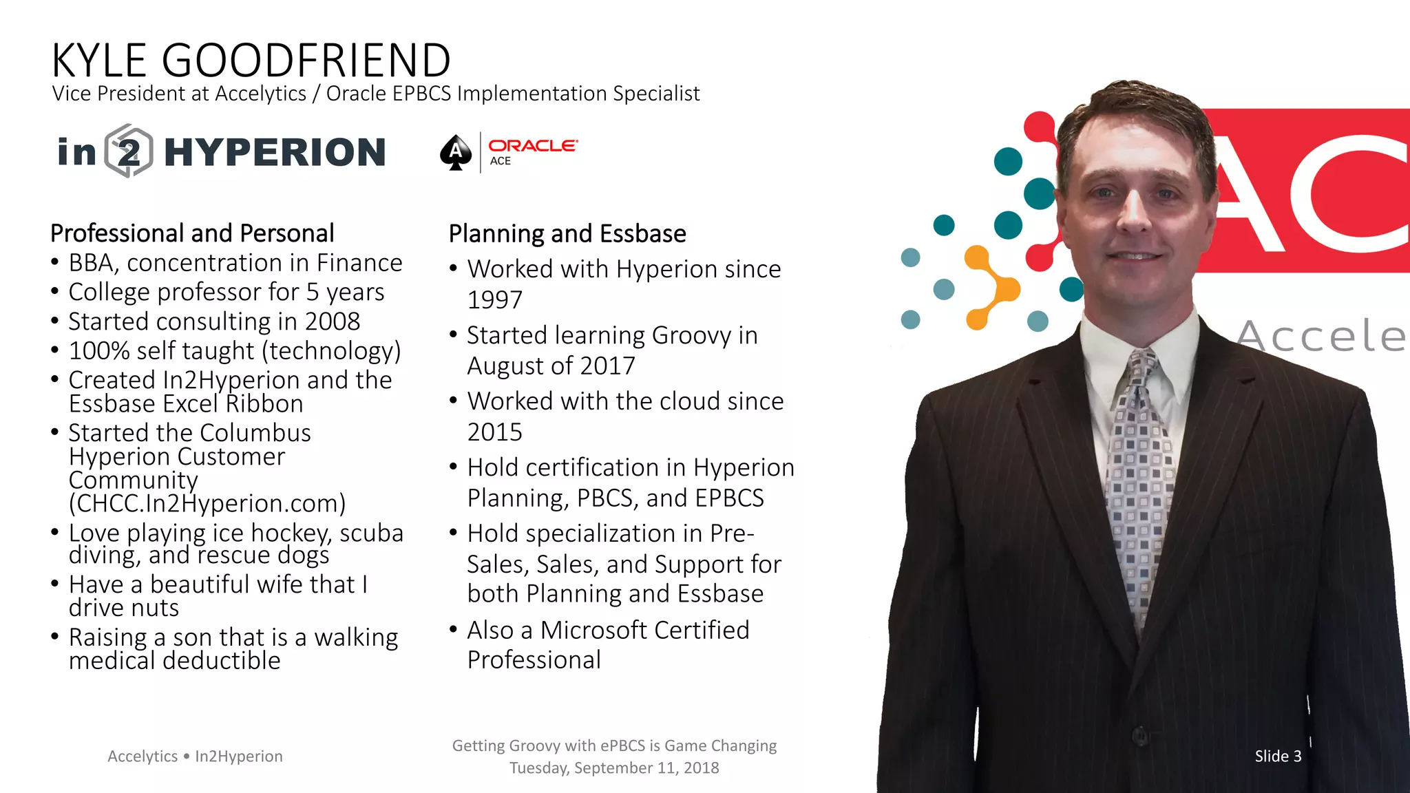 ODTUG Getting Groovy with ePBCS | PPT