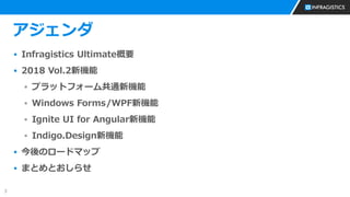 Infragistics Ultimate 2018 Vol.2最新機能 | PPT