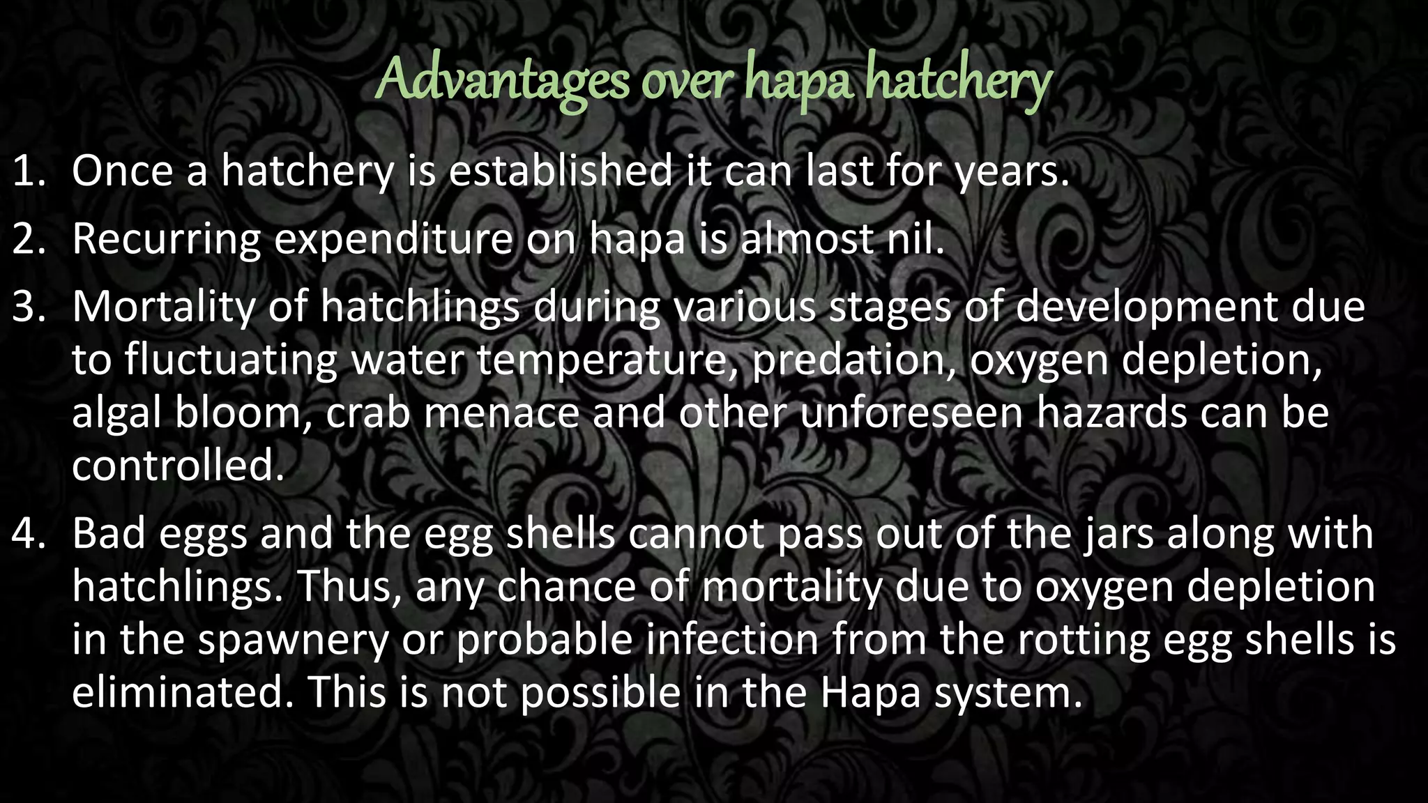 Glass jar hatchery | PPTX