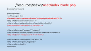 18.register login | PPT