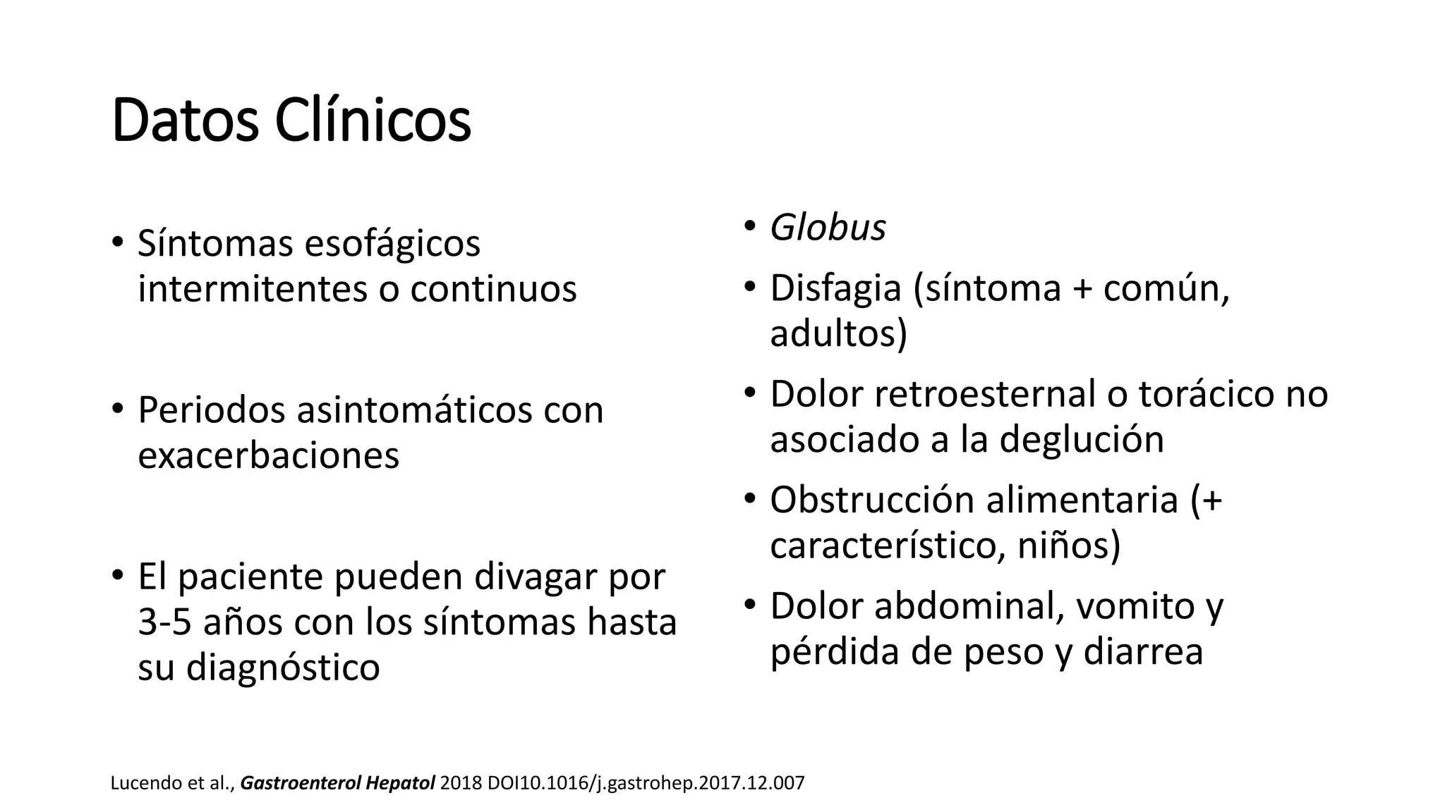 Esofagitis eosinofilica | PPTX