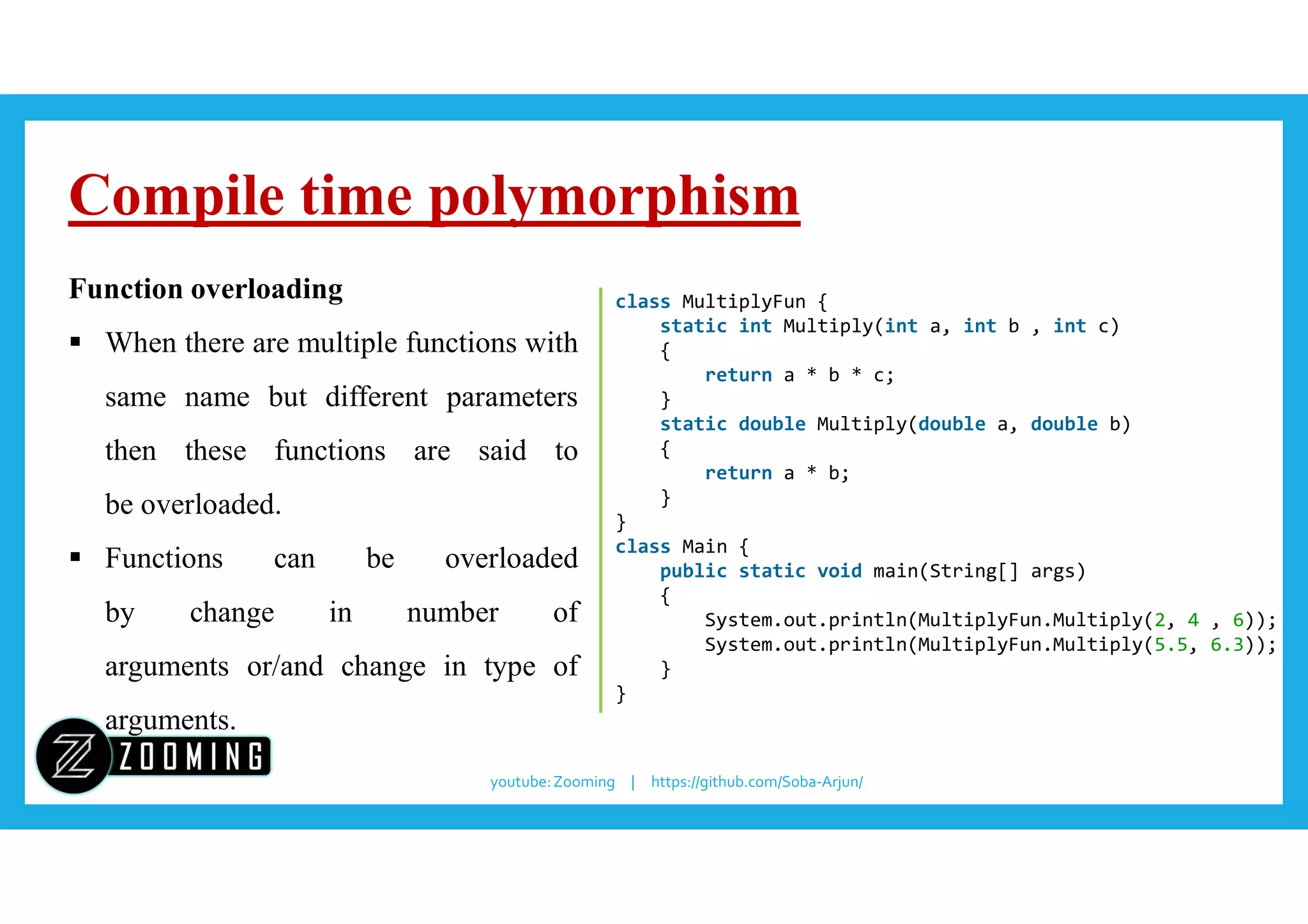 Java Polymorphism | PPT Java Polymorphism | PPT