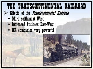 18 1 miners, ranchers, and railroads | PPTX
