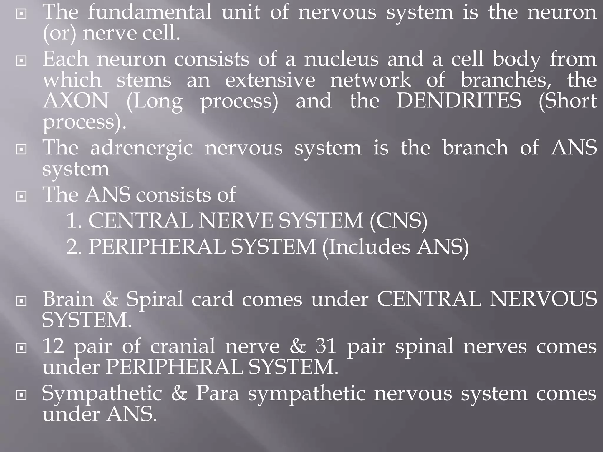 Introduction to Autonomic Nervous System (ANS) | PPTX