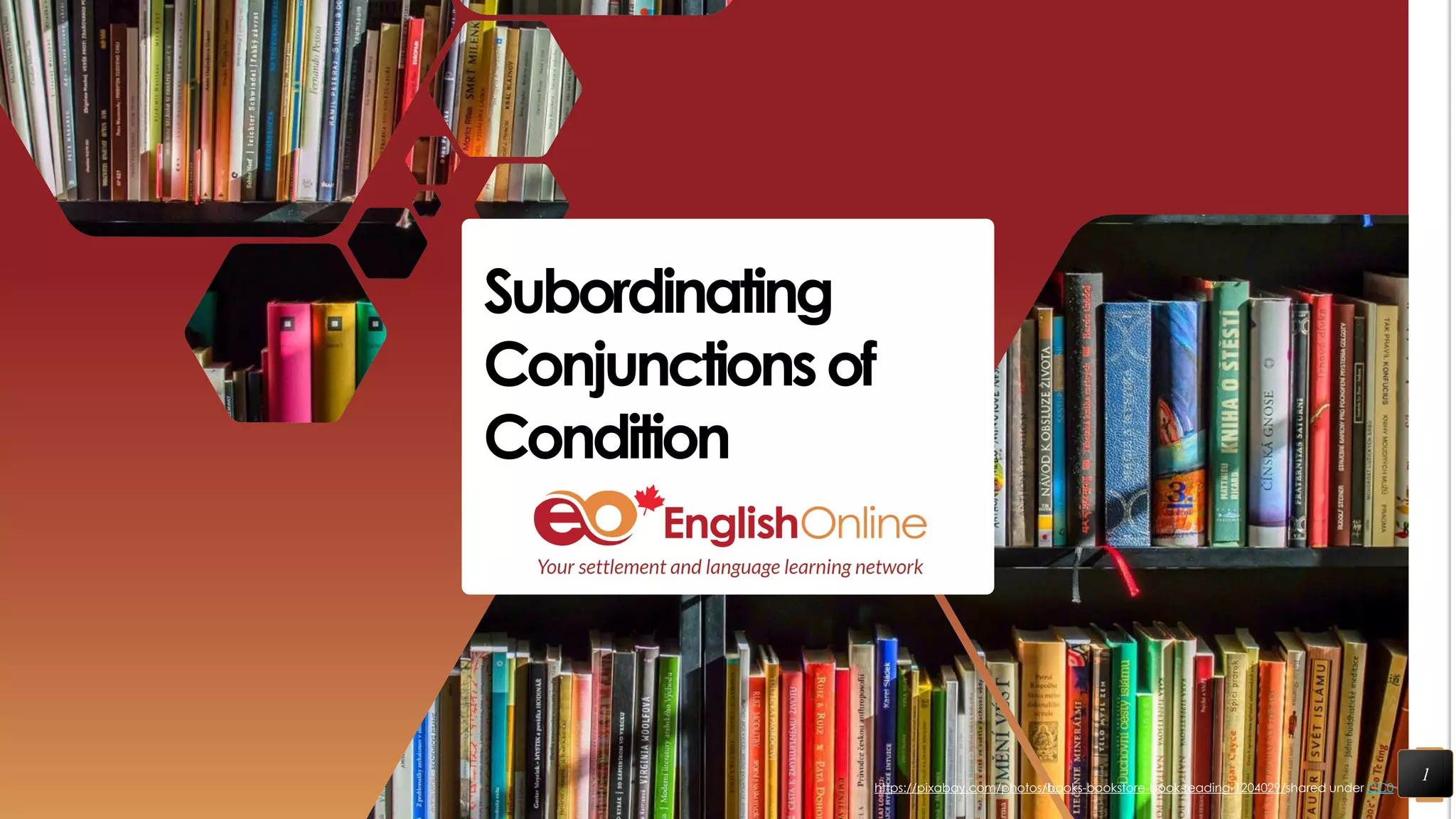 subordinating conjunctions of condition | PPT