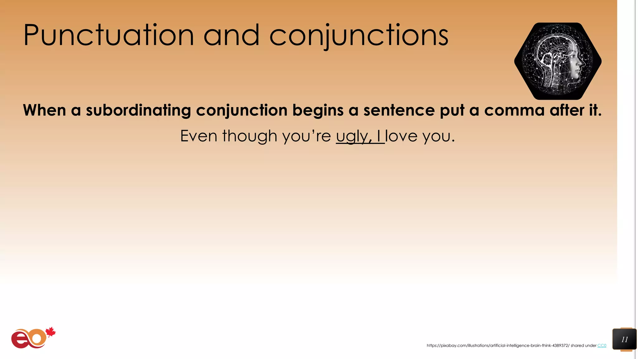 subordinating conjunctions of condition | PPT