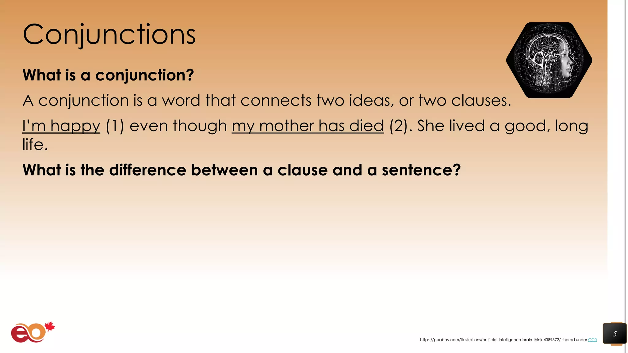 subordinating conjunctions of condition | PPT