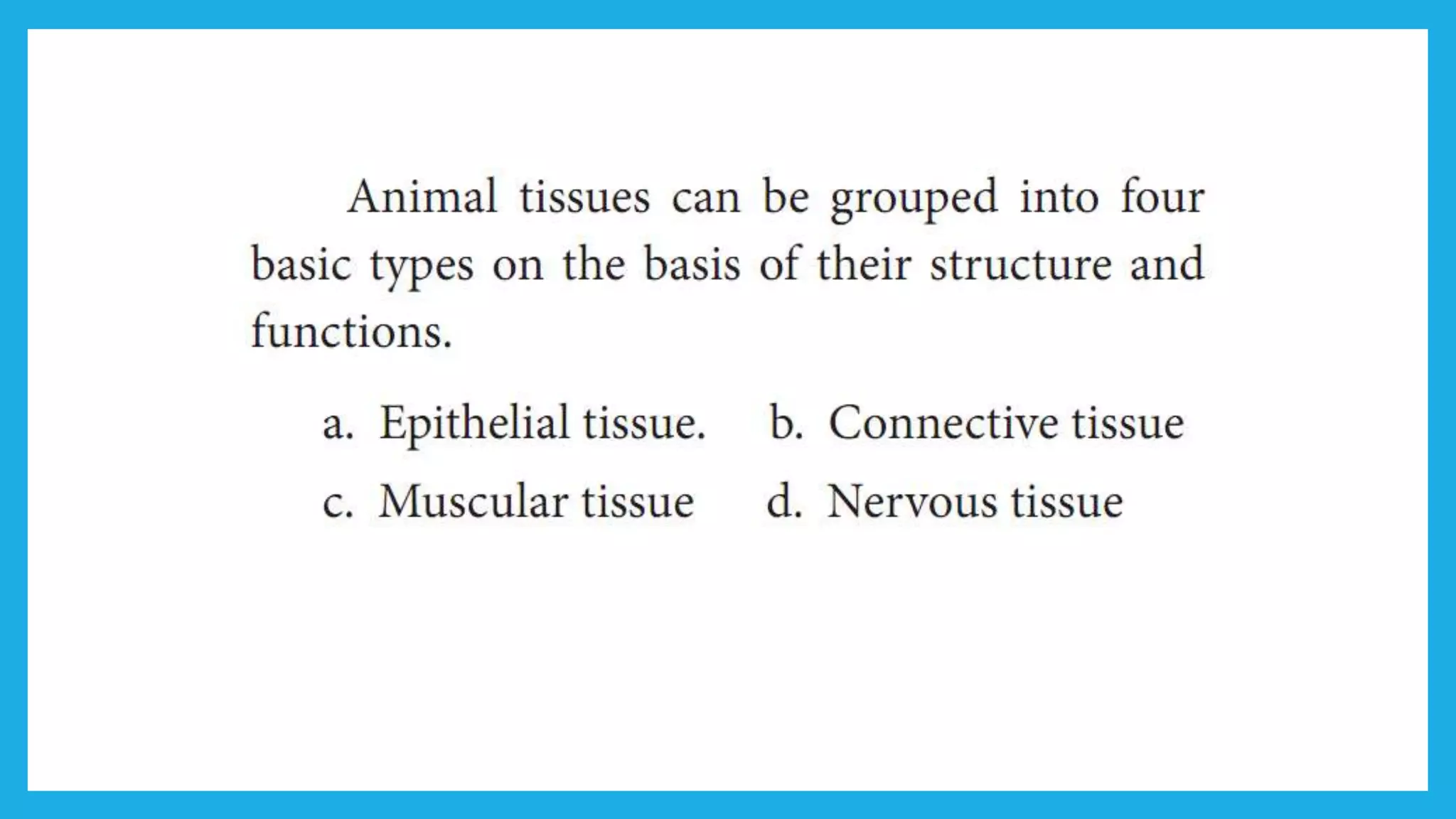 18. Pedagogy of Biological Science (Part II ) - Organisation of tissues ...