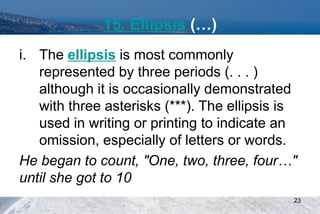 Functional English 12. Punctuation Marks and Their Usages (Code 0068) | PPT
