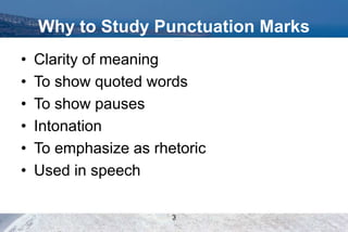 Functional English 12. Punctuation Marks and Their Usages (Code 0068) | PPT