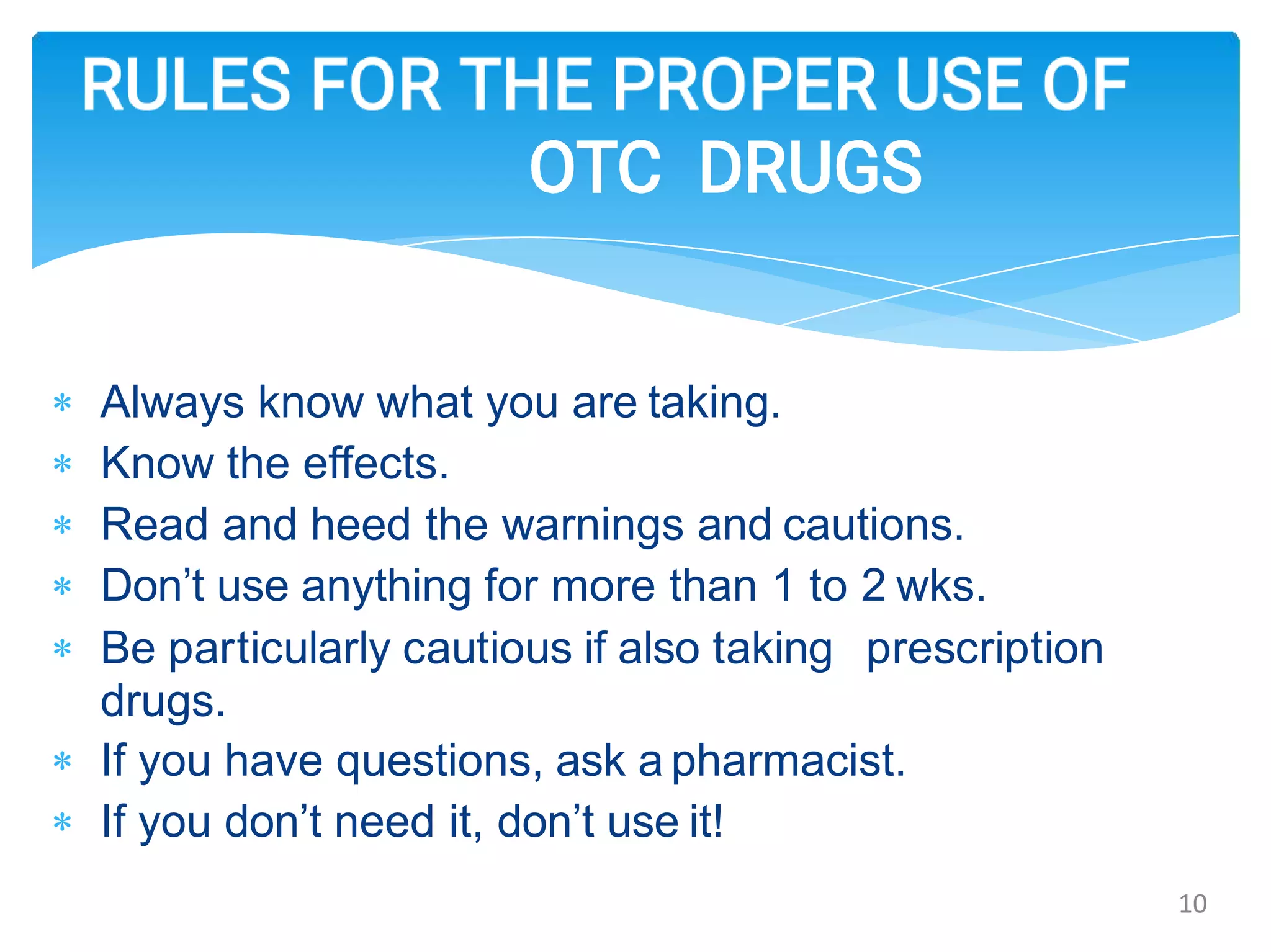 Over the counter (OTC) sales | PPTX