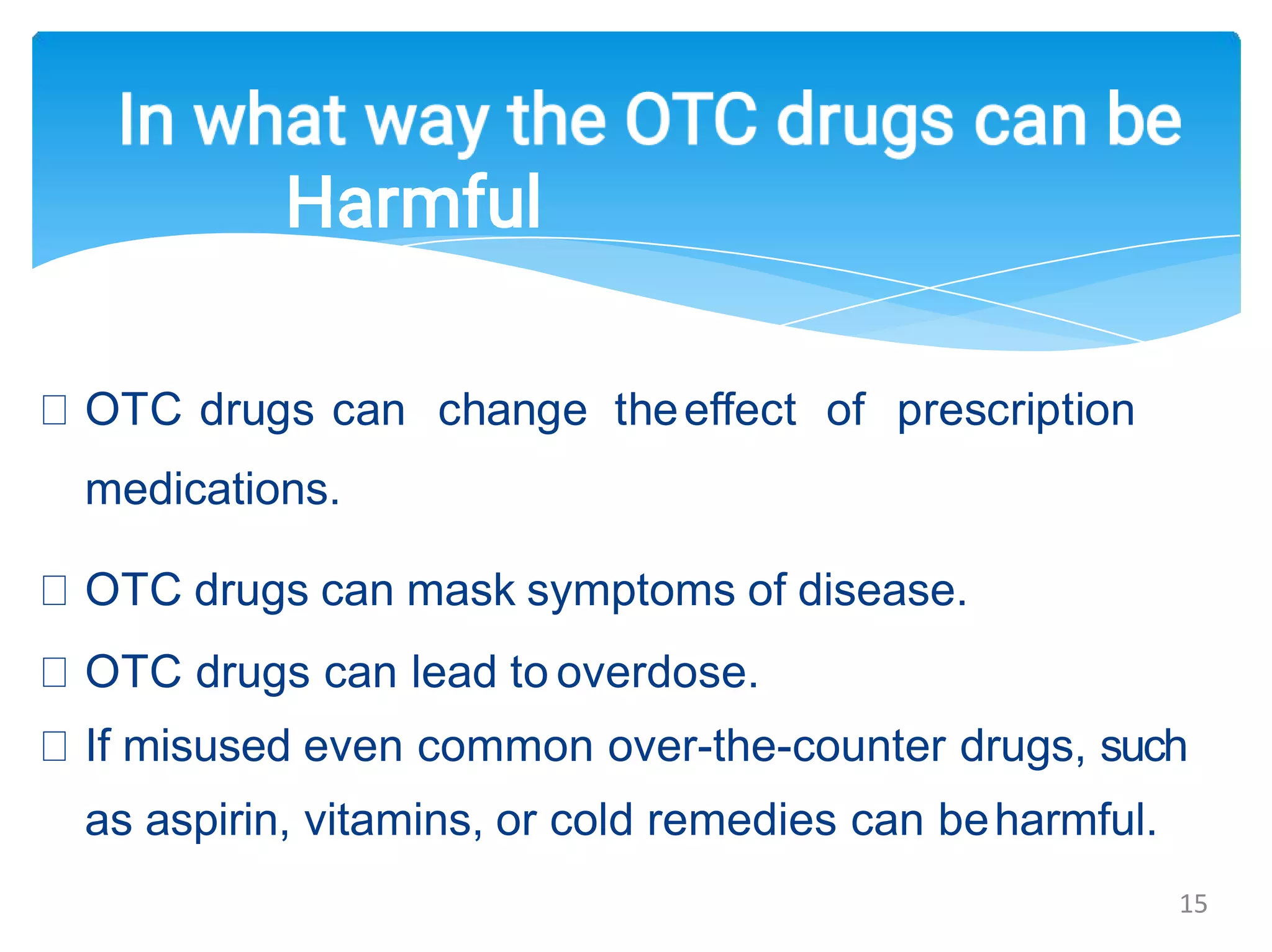 Over the counter (OTC) sales | PPTX