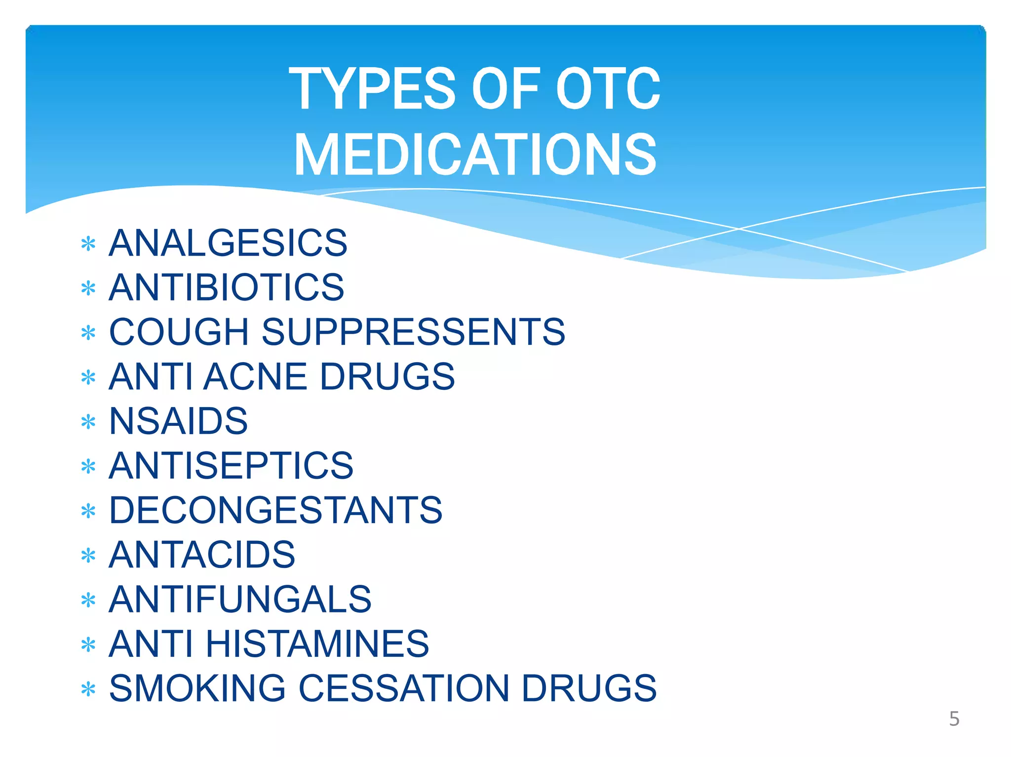 Over the counter (OTC) sales | PPTX