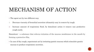 EXPECTORANT AND EMETICS | PPTX