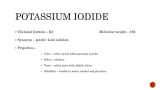 EXPECTORANT AND EMETICS | PPT