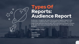 Types Of Reports: Audience Report | PPT