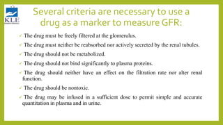 Dose adjustment in Renal Disorders | PPTX