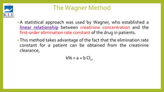Dose adjustment in Renal Disorders | PPTX