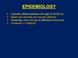 Posner schlossmann syndrome | PPT