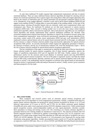 An evolutionary optimization method for selecting features for speech emotion recognition | PDF ...