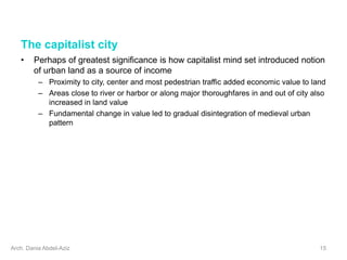 history of contemporary architecture - 18. The capitalist city ...