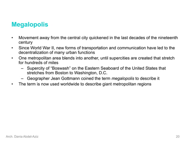 history of contemporary architecture - 18. The capitalist city ...