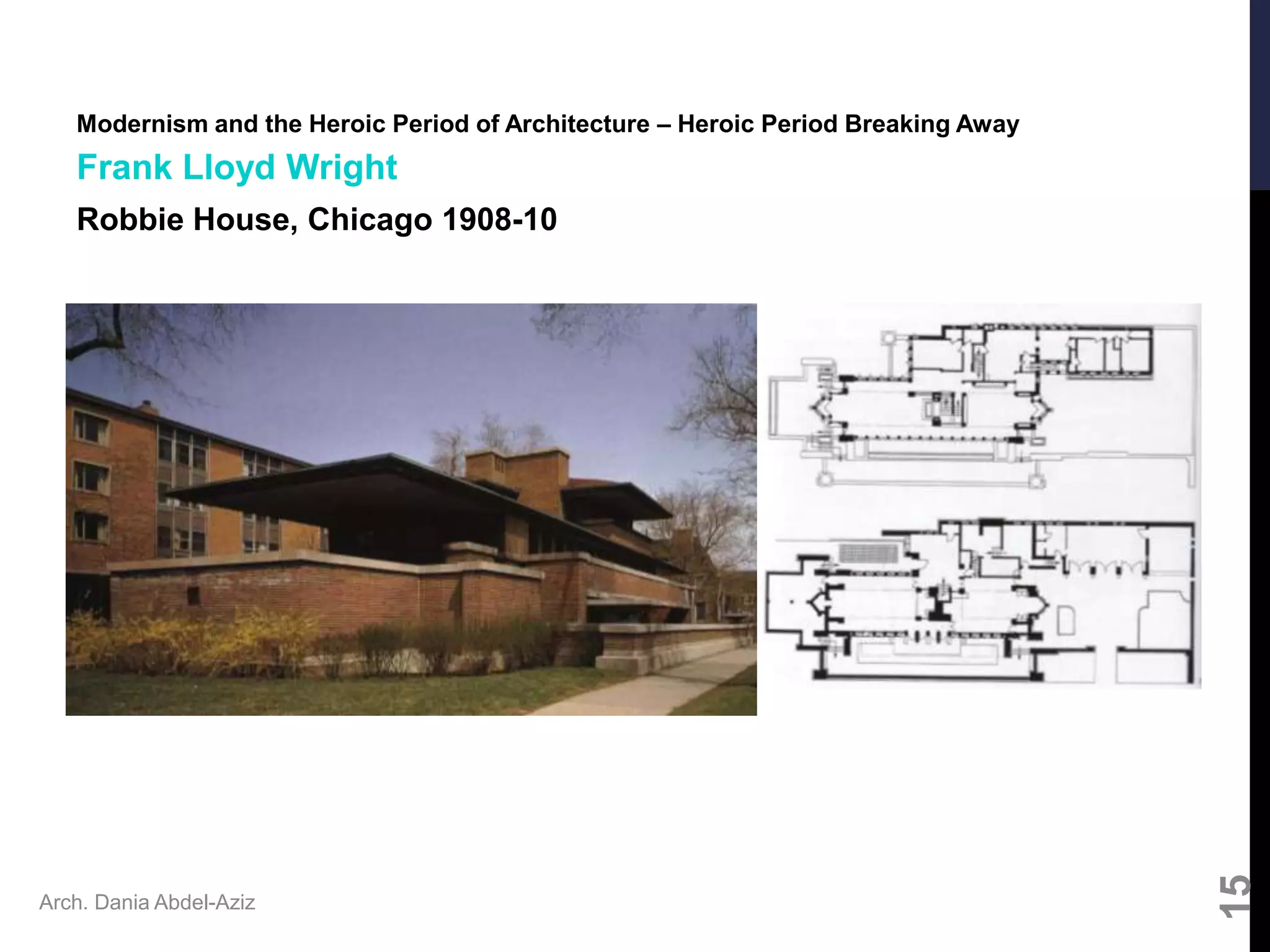 history of contemporary architecture - 18. Frank-Lloyd-Wright.ppt