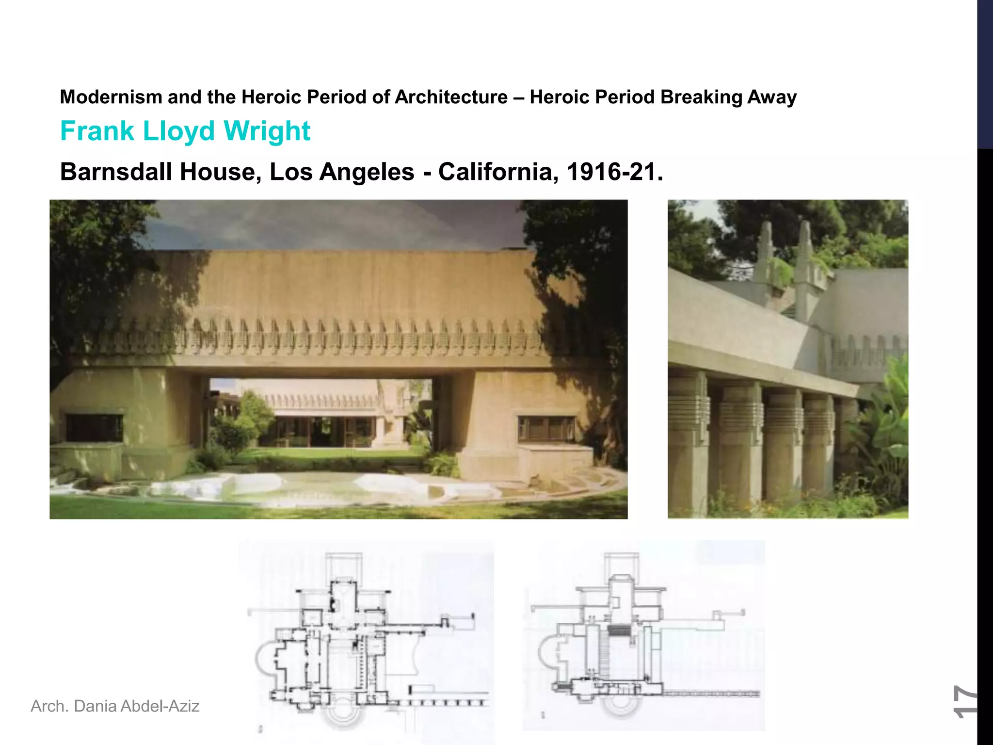 history of contemporary architecture - 18. Frank-Lloyd-Wright.ppt