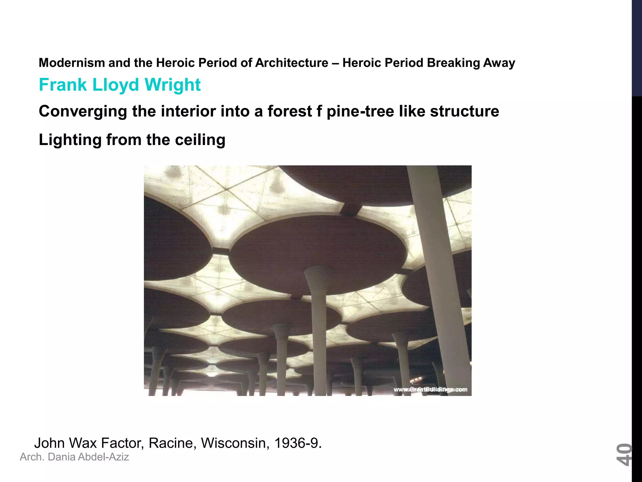 history of contemporary architecture - 18. Frank-Lloyd-Wright.ppt