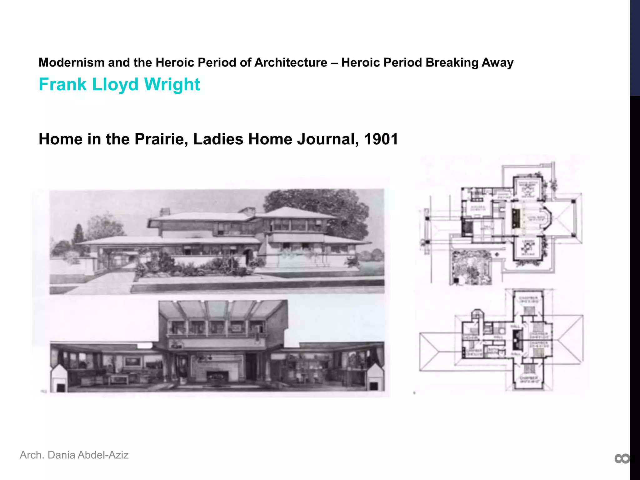 history of contemporary architecture - 18. Frank-Lloyd-Wright.ppt